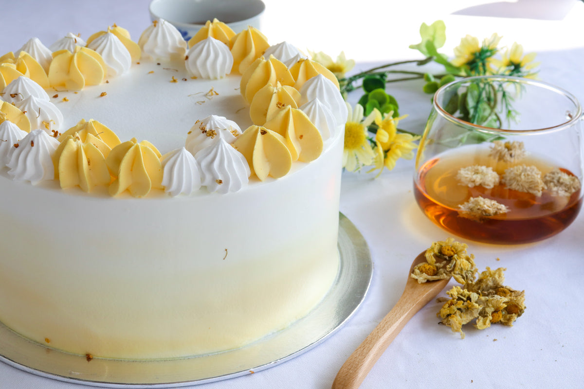 Chrysanthemum Tea Cake | Birthday Cake Delivery Singapore